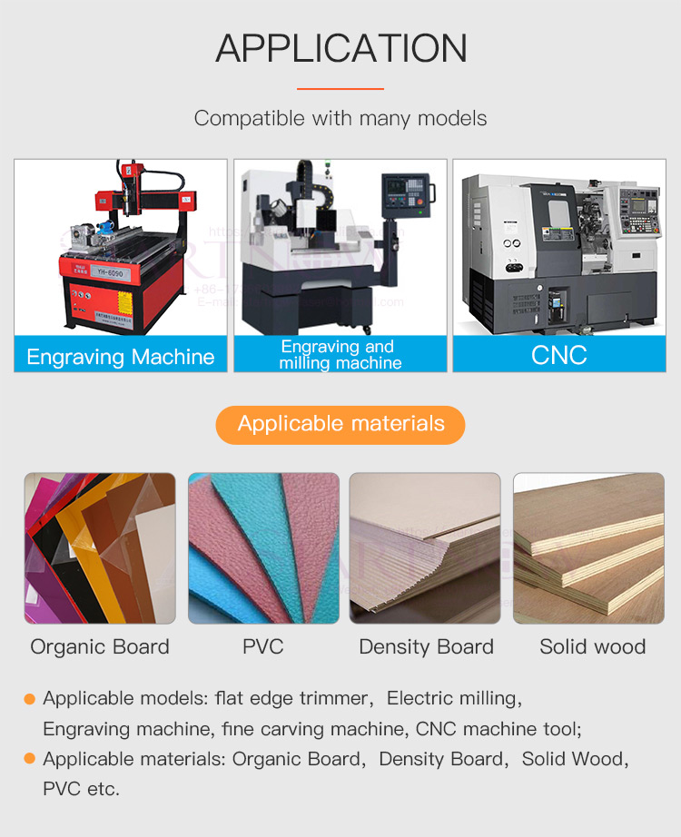 Startnow 5 Cái Vòng Dưới Router Bits Cho Bảng Hữu Cơ Mdf Gỗ Pvc Phay D ...