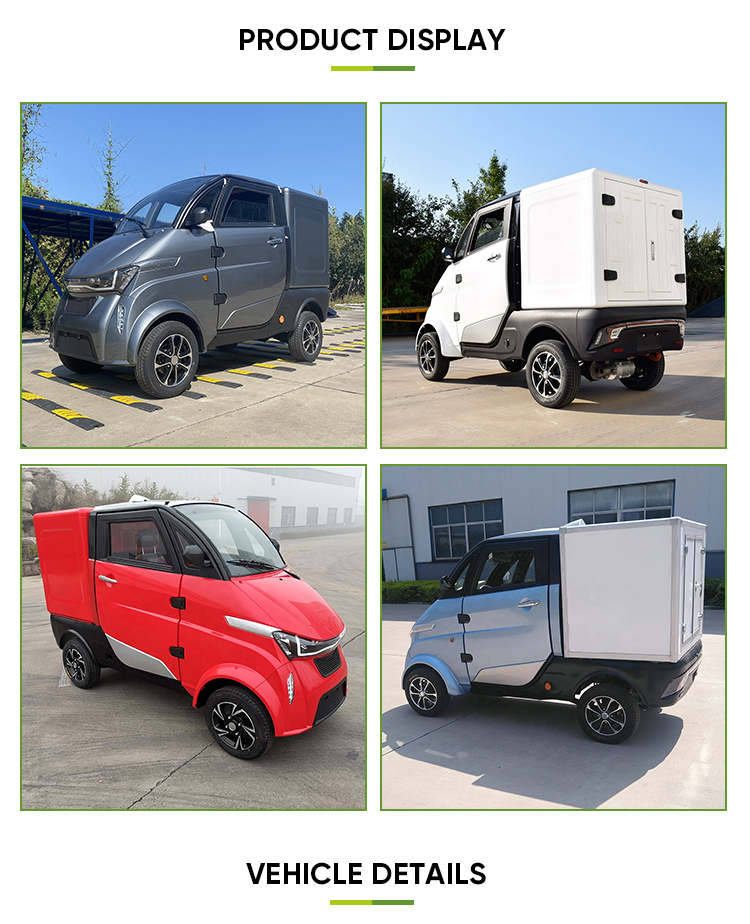 EEC COC Electric Van Electric Delivery Cargo Vehicle