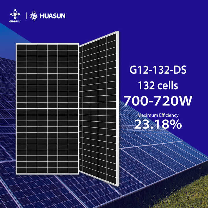 Huasun G12 715w Solar Cells - High Efficiency & Durability