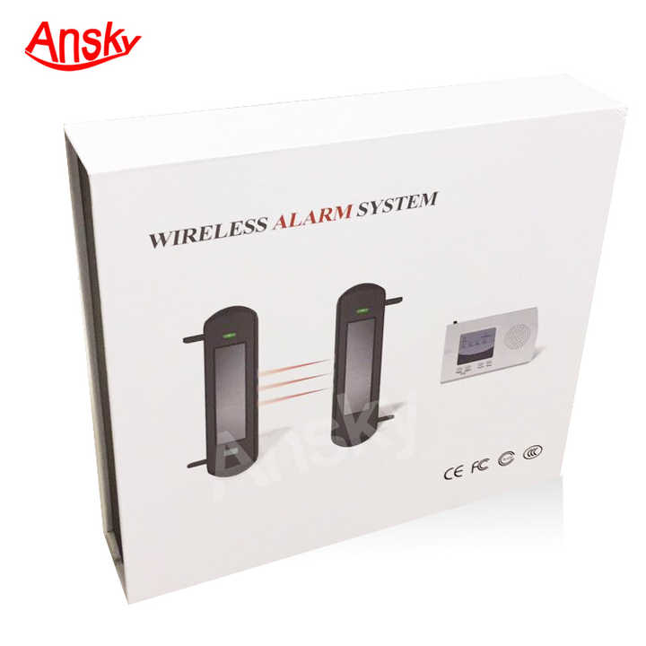 100m Infrared Beam Detector - Wireless Solar Perimeter Alarm