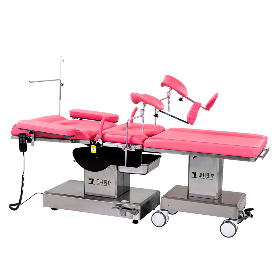 Electric Gynecology Table with Adjustable Height Positions for Patient ...