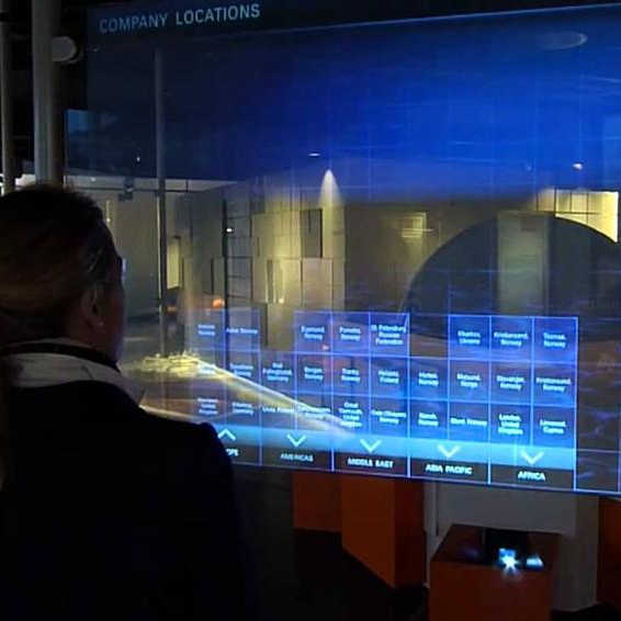 Holonet 3D Holographic Projection System - Big Size Mesh Screen