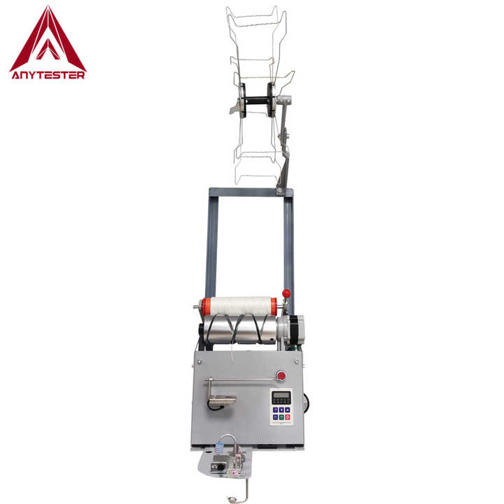 1 Spindle Cone Winding Machine for Yarn Conversion - Automatic Bobbin ...