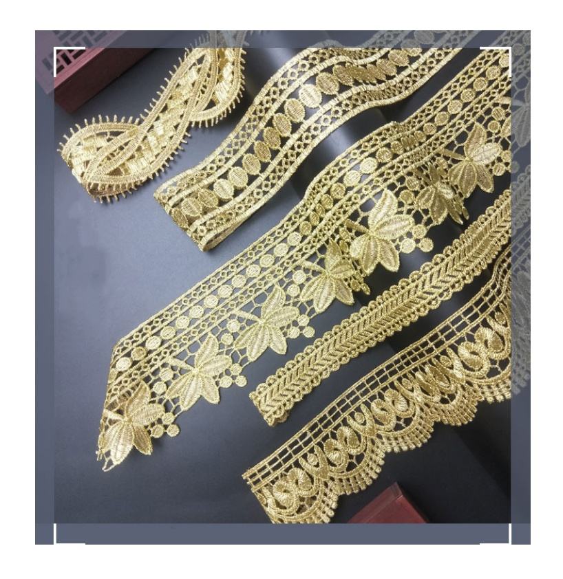 Shop Gold Lace Fabric - Elegant Designs for Every Occasion