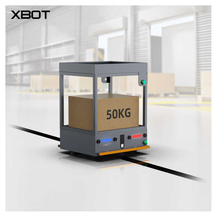 Robot AGV Vehículo guiado automatizado AGV Pequeño chasis de robot ...