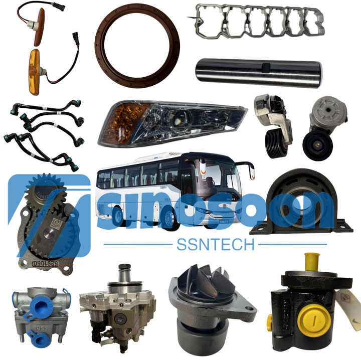 City Bus Parts & Accessories Electric Bus Chassis Brake Pads Zhongtong ...