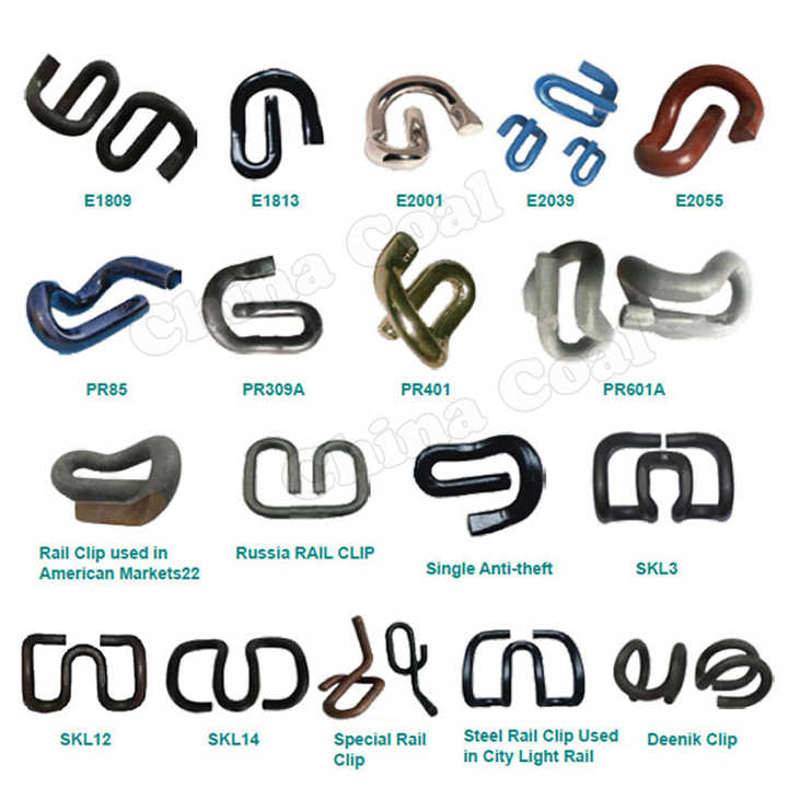 Elastic Rail Clip For Track System Light Rail Transit Clips Spring ...