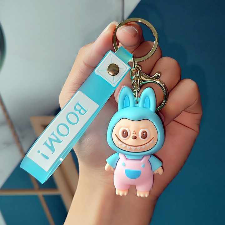 Cute Kawaii Labubu Figure Doll Pvc Small Pendant Trendy Cartoon ...