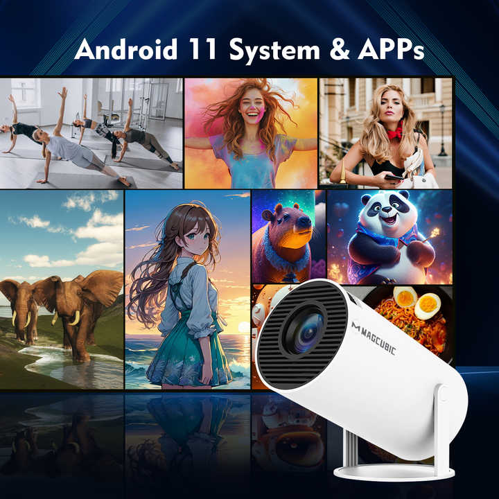 HY300 Pro 3D Smart Projector - Full HD Android DLP Proyector