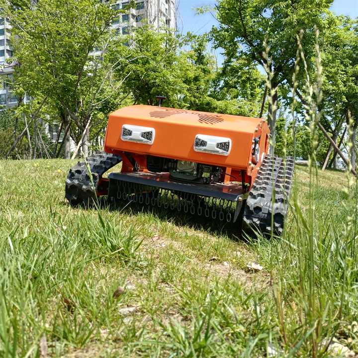 Agricultural Robotic Gasoline Commercial Tracked Remote Control ...