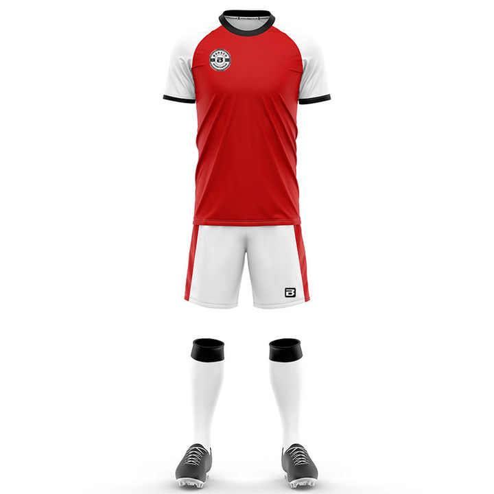 Custom Full Set Soccer Uniform Football Training Suit Football Uniform ...