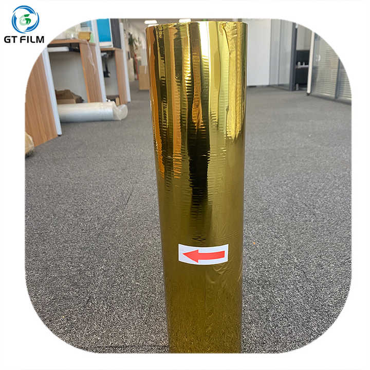 Silver Gold Metalized Pet Film - Thermal Lamination