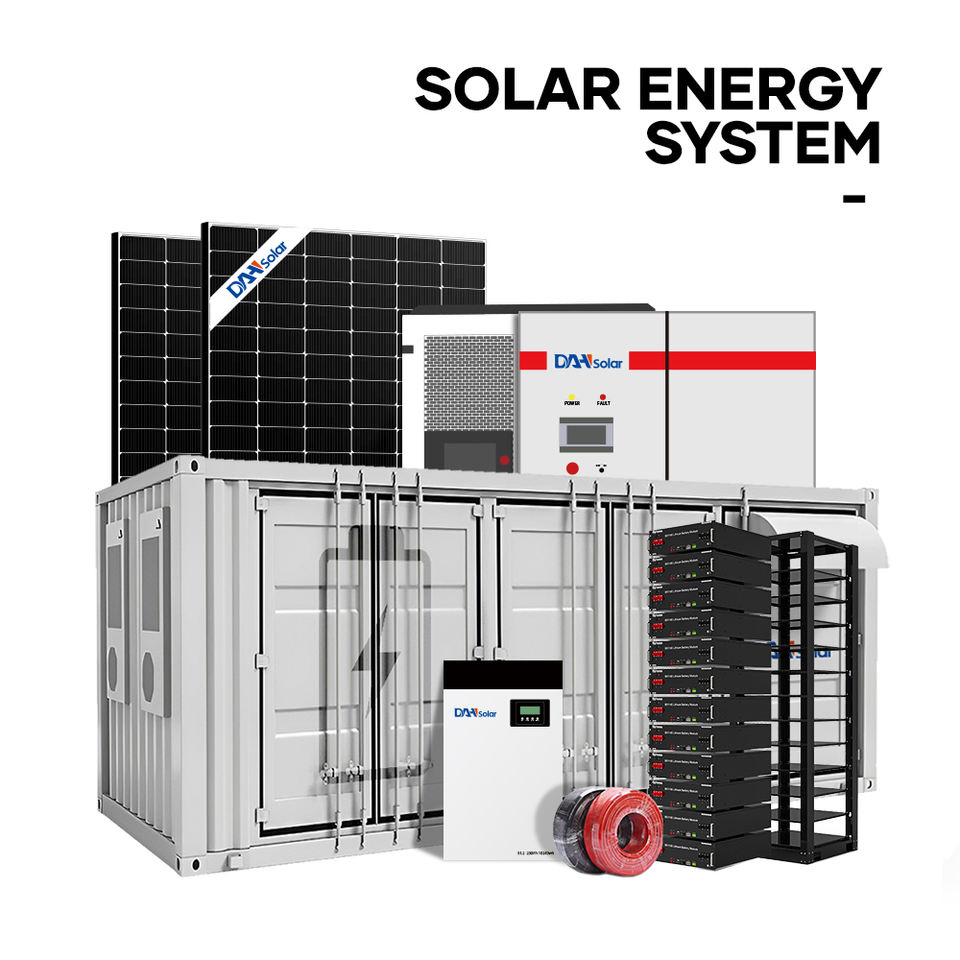 DAH Solar Lithium Battery Storage High Voltage 50kW 100kW 200kW 300kW ...