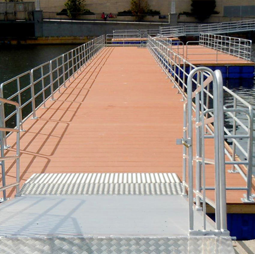 Encuentre el mejor fabricante de pontones flotantes estructura y ...