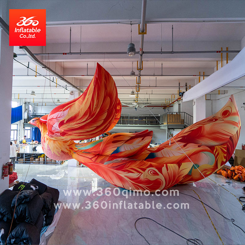 Halloween Custom Giant Cartoon Phoenix Mascot Inflatable Advertising ...