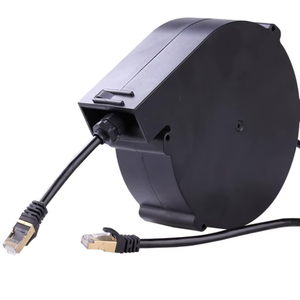 Retractable Ethernet Cable Reel - Cat6 Cat7 Auto Rewind
