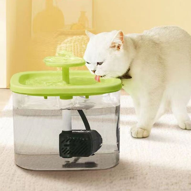 2024 Temu China Manufacturer 1L Ultra Quiet Pet Drinking Feeder Cat ...