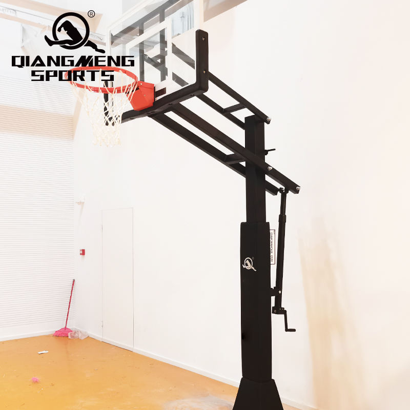 Adjustable Inground Basketball Hoop, Indoor and Outdoor Professional ...