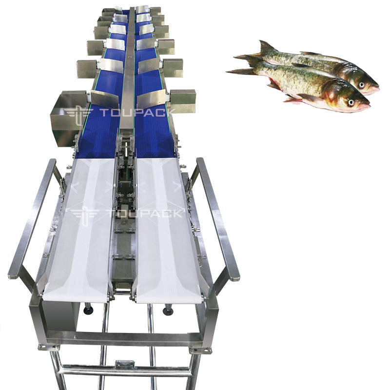 Automatic Weight Grading Machine Check Weigher Weighing Conveyor With ...