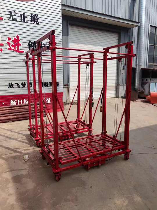 Portable Electric Scaffolding - Efficient Construction Lifters