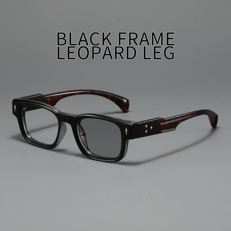 European and American Intelligent Color Changing Glasses square Frame ...