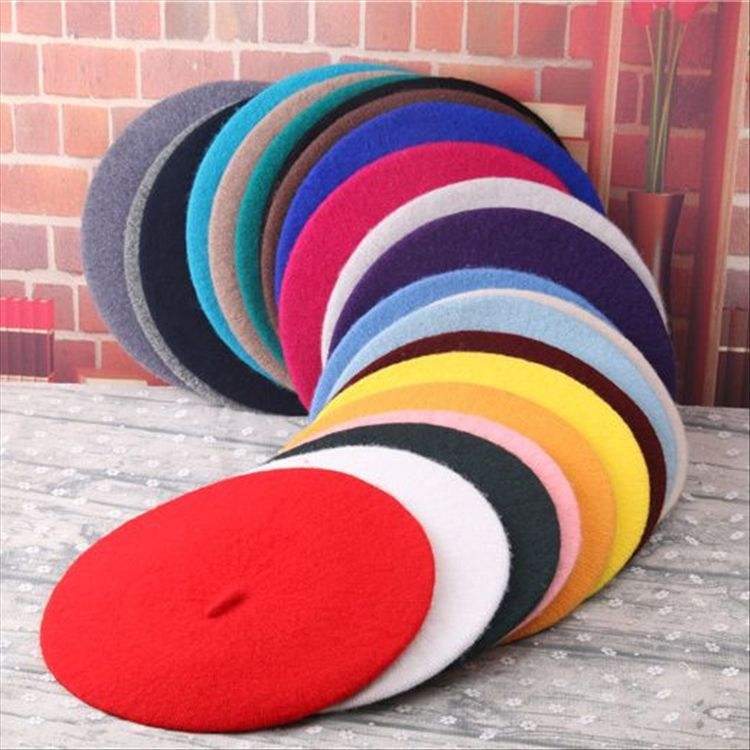 Kids Beret - Retro Parent-Child Toddler Wool Cap