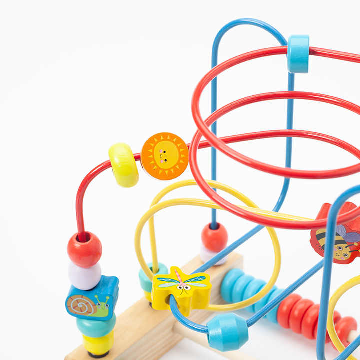 Bead Maze Toy for Toddlers - Educational and Fun