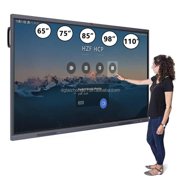 75 Inch LCD Smart Boards Touch Screen Display Interactive Digital ...