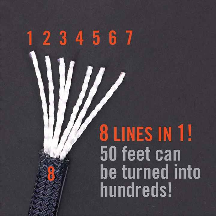 Durable Paracord Cords - Ideal for Camping and Outdoor Sports