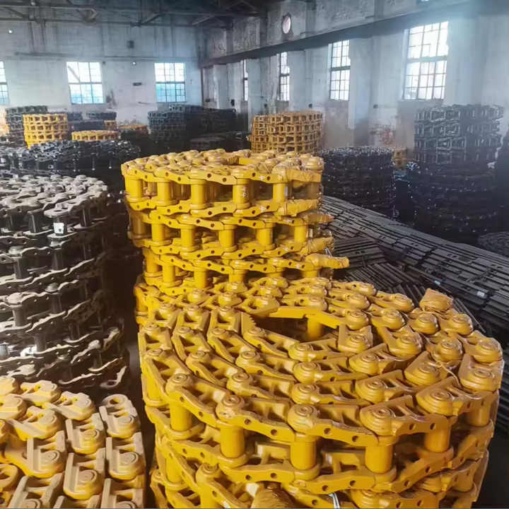 Factory Price Heavy Equipment Dozer D4 D6 D8k Undercarriage Parts Chain ...