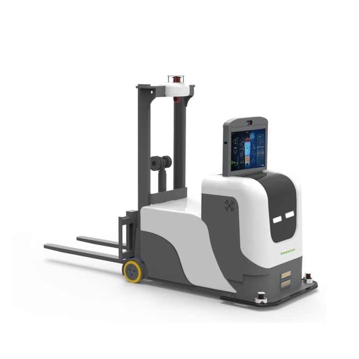 HULKMAN Automated Forklift Robot 1.5 Ton Lifting Height Laser Agv ...