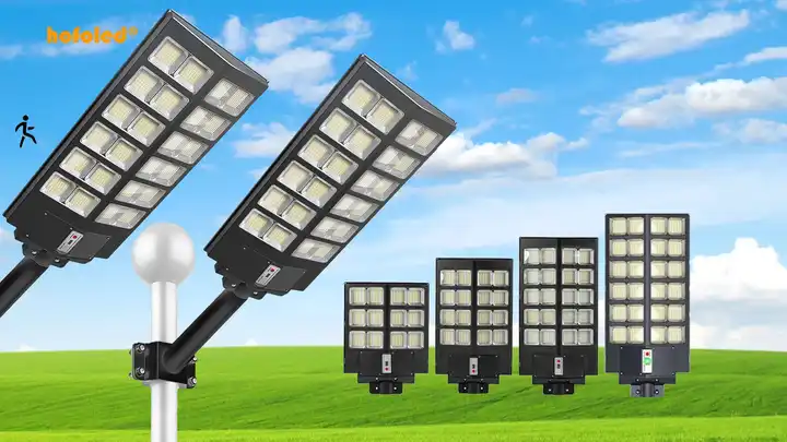 Hofoled High Powered Sensor Lamp Panel Waterproof Ip65 2000w Outdoor Integrated All In One Led ...