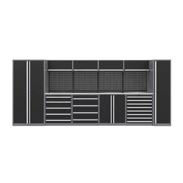 Corner Wall Modular Tool Cabinet System for Mechanic Garages