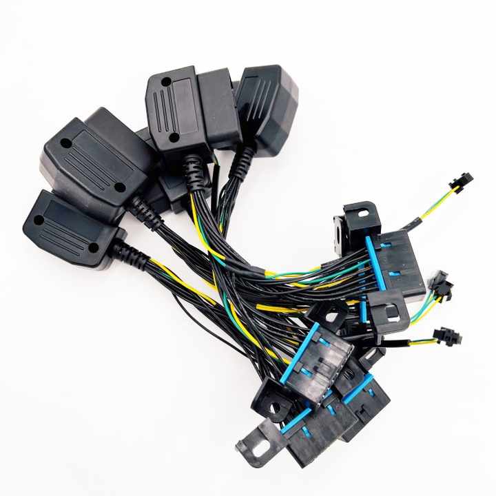 OEM Custom Automobile Wire Harness Electrical Copper Wires Heat Shrink ...