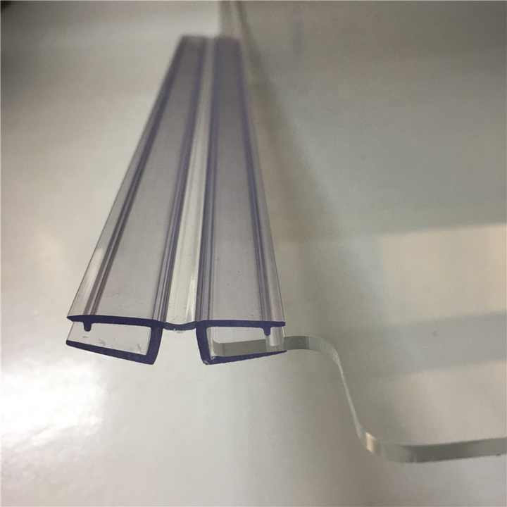 Transparent Plastic Living Hinge - Clear & Flexible Profile