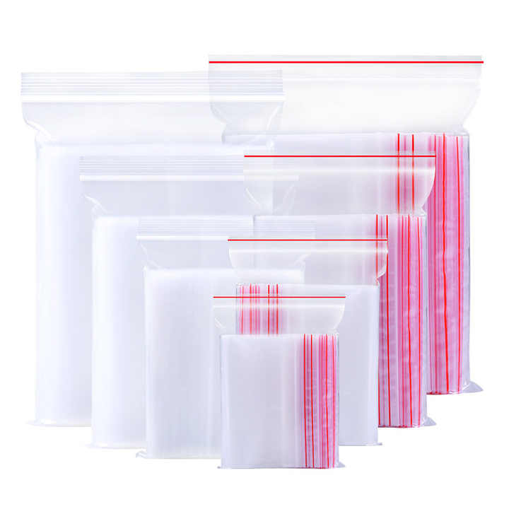 Wholesale Custom 2 Mil Clear Zip Lock Plastic Bags - HIBAGS