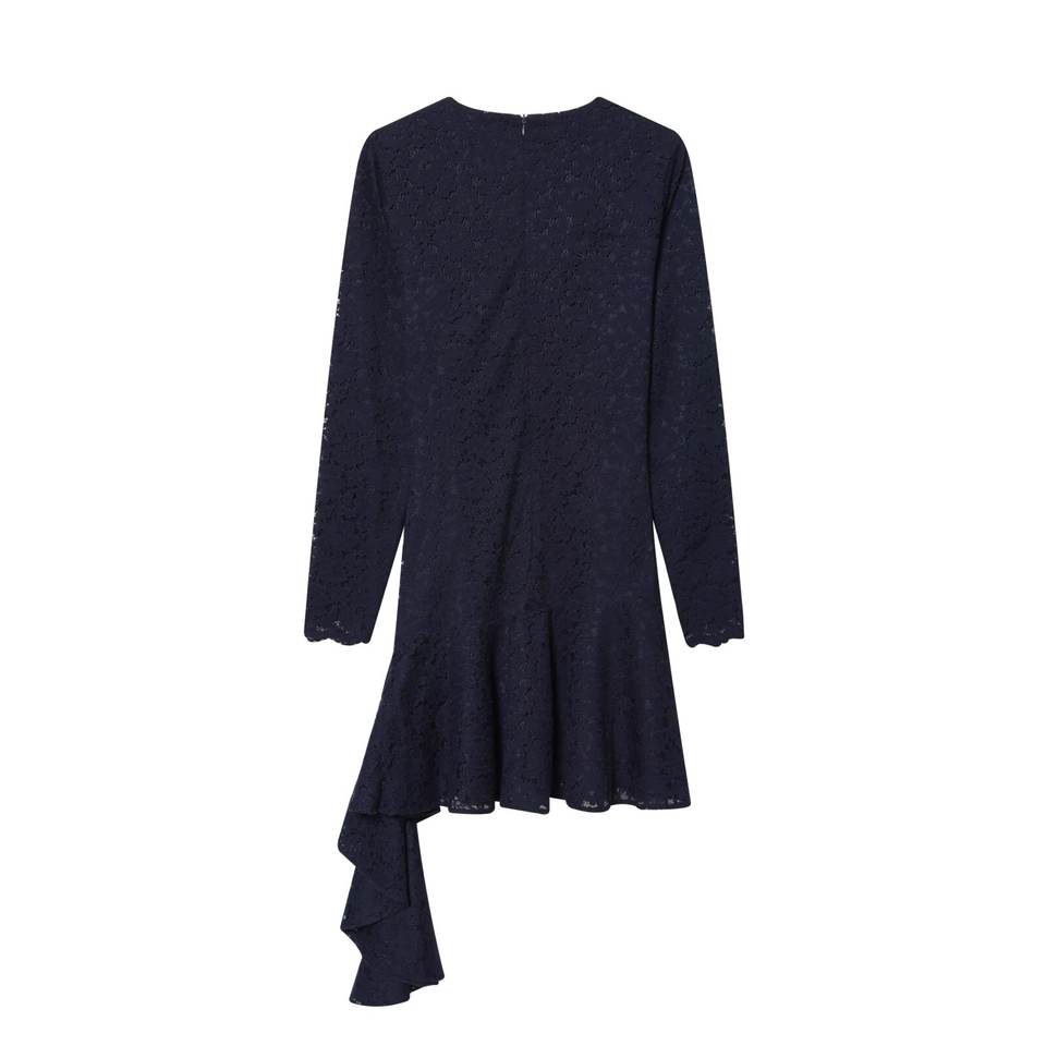 KAR&OT ZA 2025 Autumn/Winter New Arrival: Asymmetrical Layered Lace ...