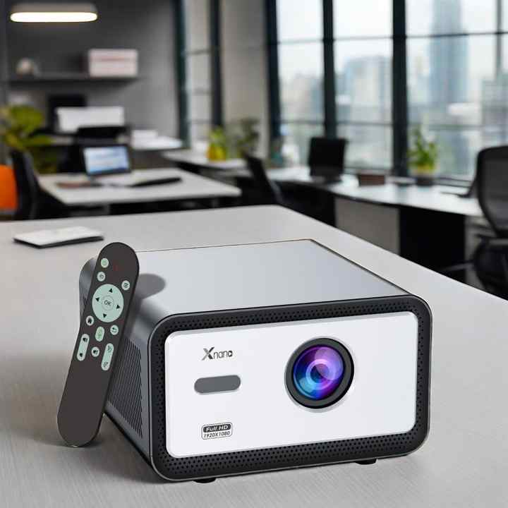 XNANO HS110 Projector - 4K High Brightness for Home Theater
