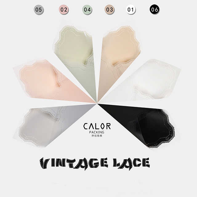 CALOR Flower Packaging Paper with Lace - Waterproof & Recycled