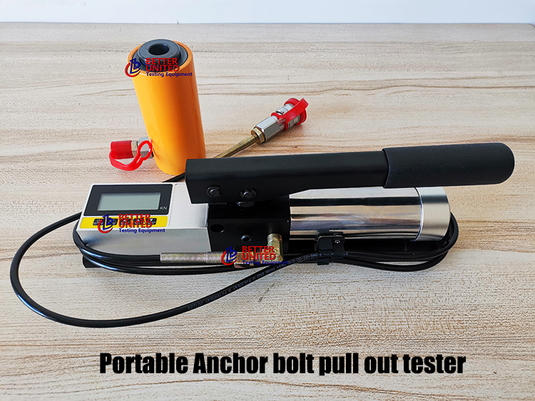 100KN 200KN Digital Concrete Anchor Pullout Force Tester