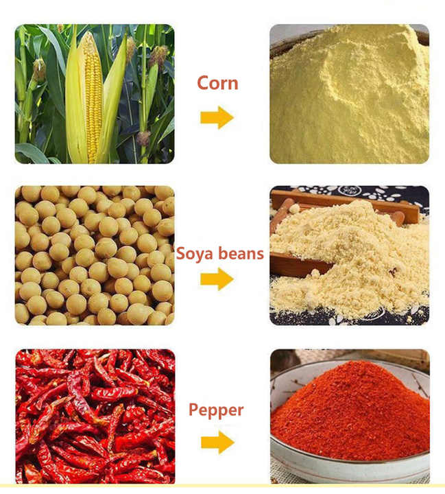 Soybean Paddy Wheat Milling Machine Gasoline Engine Maize Mill Peanut ...