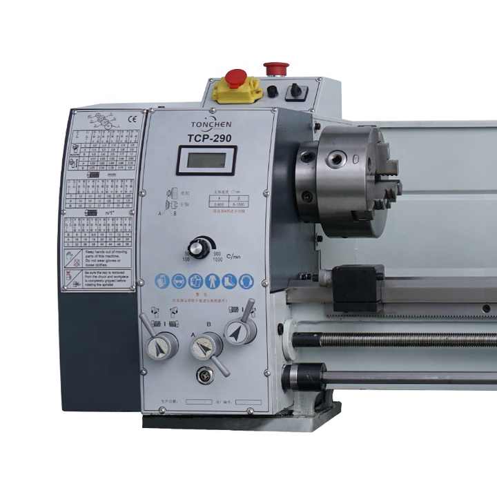 TCP-290 Manual Metal Bench Lathe Machine - Combo Lathe Milling