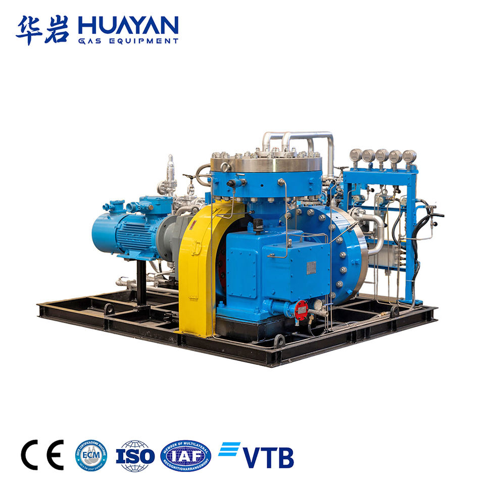 Hydrogen Filling Station Compressor Oil-Free Explosion-Proof Ethylene ...