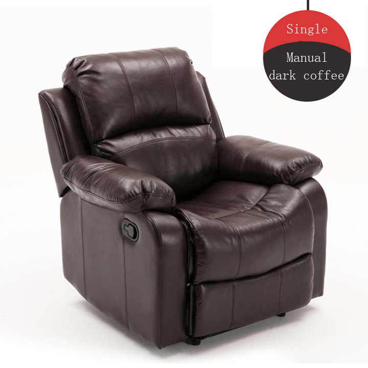 First Class Sofa Nano Technology Leather Art Function Single Sofa ...