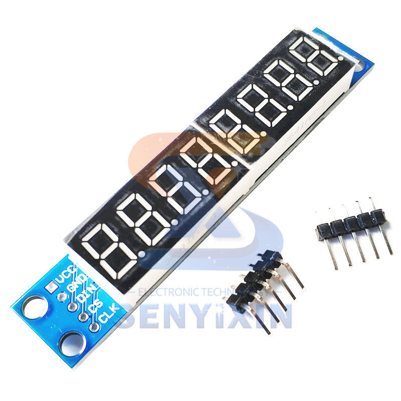 8-Bit Digital Tube Display Module MAX7219 LED Display, Supports ...