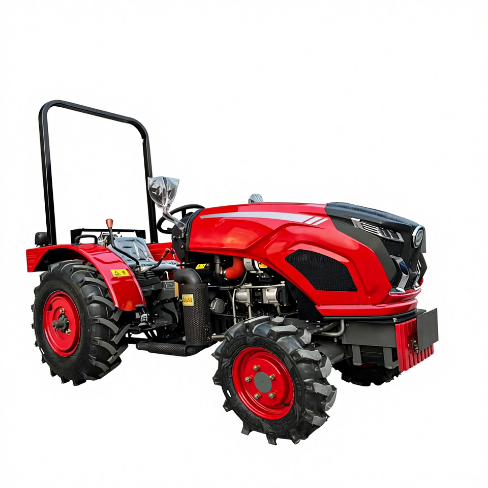 Compact Mini 4WD Diesel Tractor for Farming & Agriculture 40-60 HP 4 ...