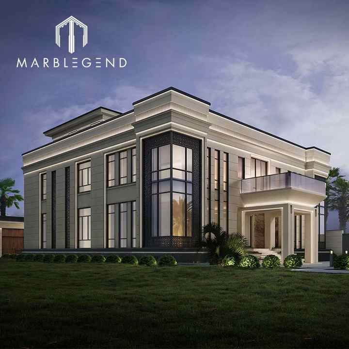 Custom Villa Project - Natural Stone Exterior Wall Cladding