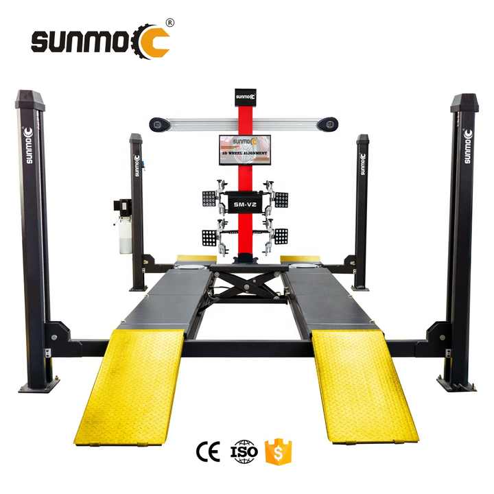 Sunmo commercial truck wheel alignment system/heavy duty wheels ...