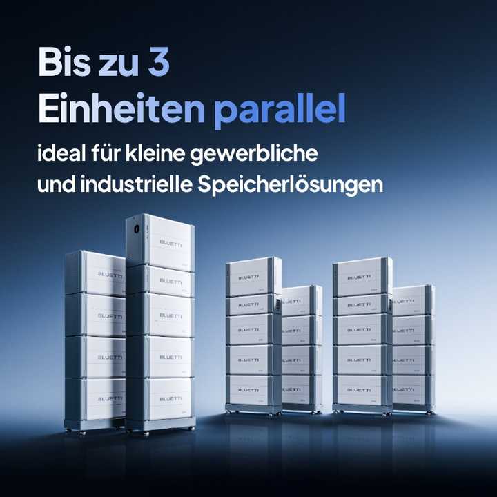 Bluetti EP2000 Hybrid Inverter with Stackable Battery Packs