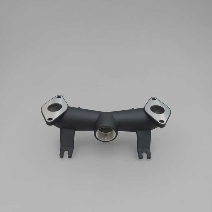 Aluminium Gravity Casting Services Exhaust Intake Manifold Custom CNC ...
